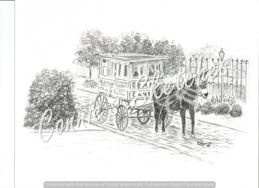 Roman Candy Wagon – Connie’s Sketches