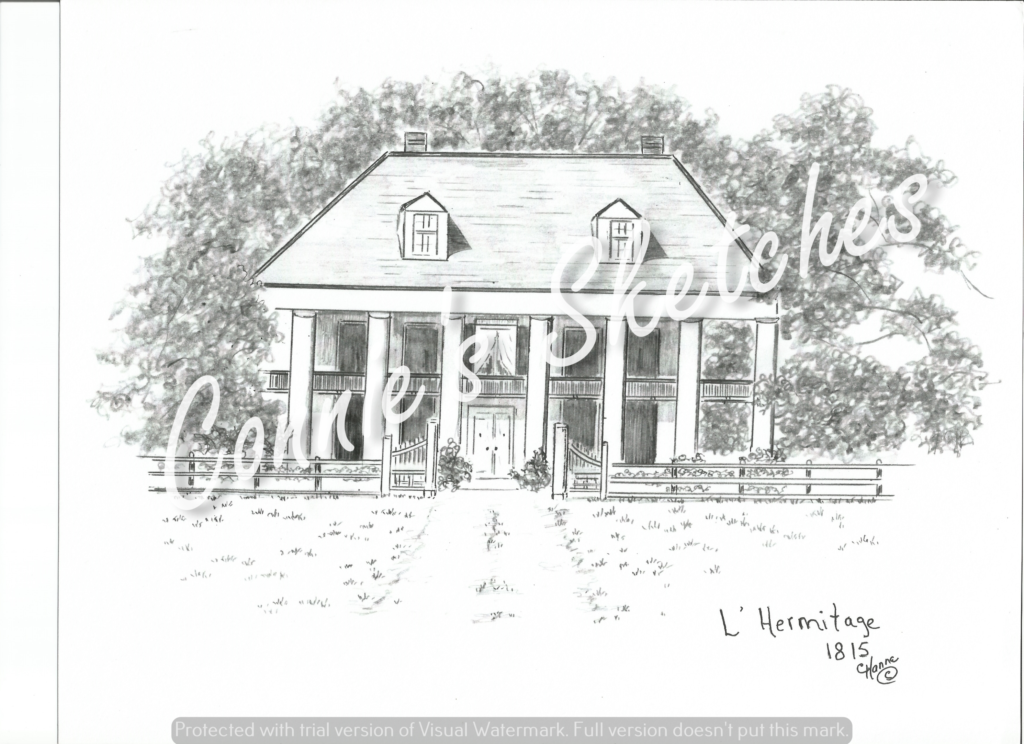 Plantation Homes – Connie’s Sketches